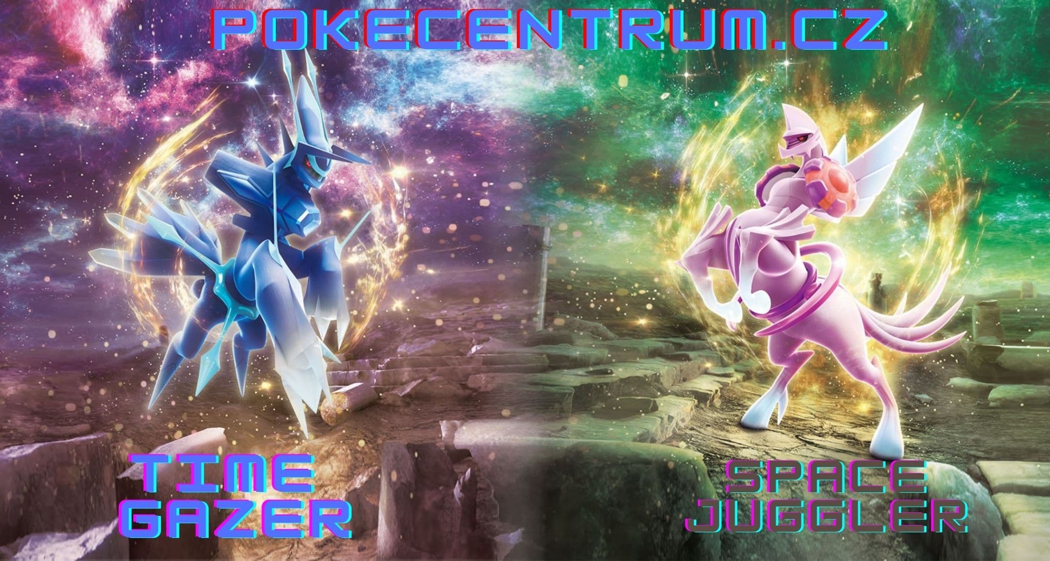 Time Gaze S10D a Space Juggler S10P seznam karet